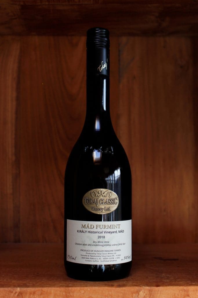 Tokaj Classic Mád Furmint Király, zeer droog, Historical Vineyard